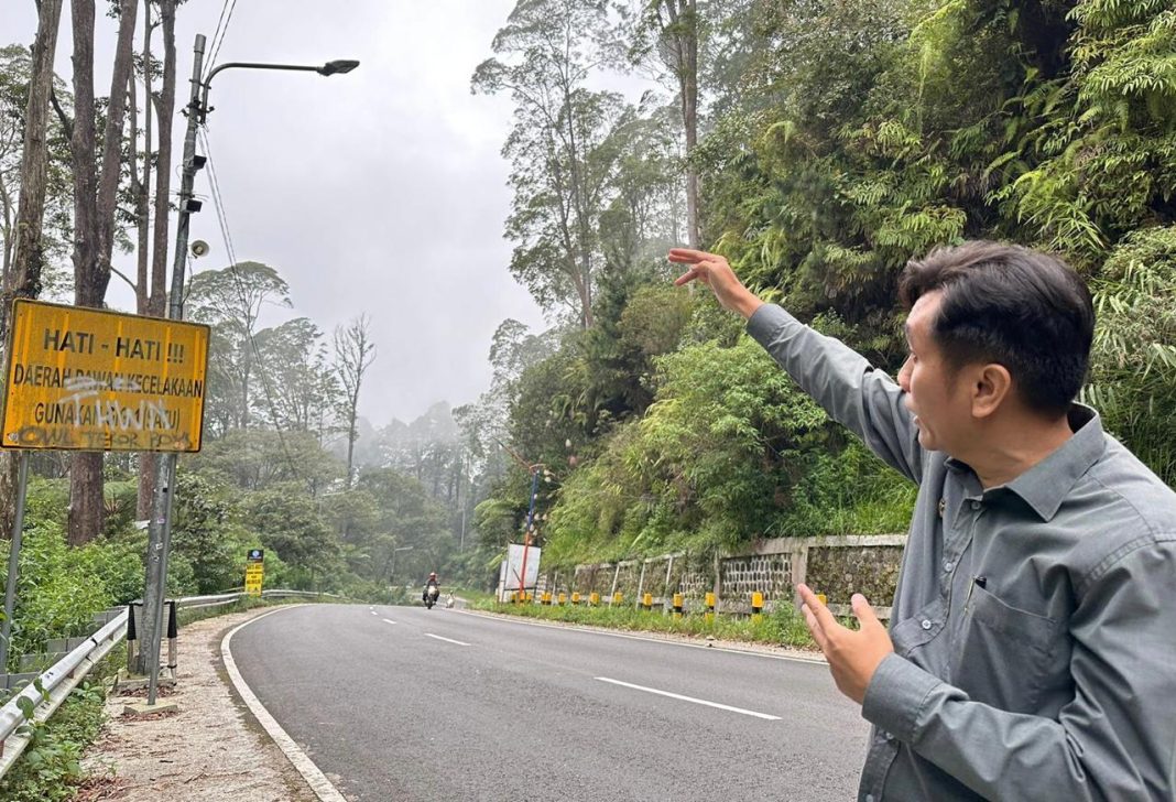 Cegah Laka, Pemkab Pasang Rambu Peringatan Suara di Jalur Cemorosewu ...